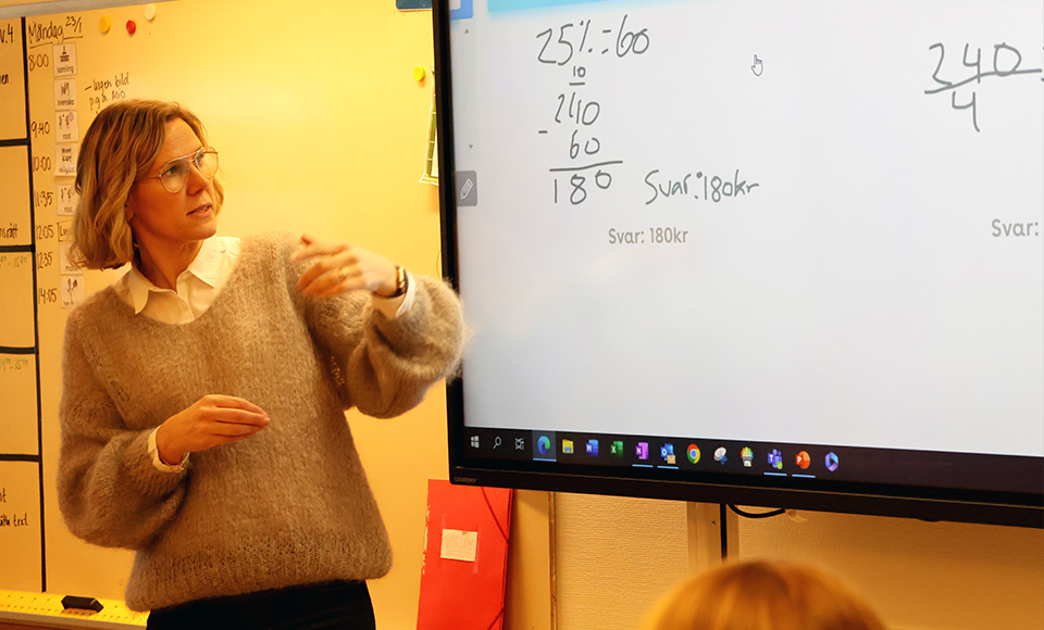 I Marias klassrum är matteappen Magma självklar - Pedagog Jönköping