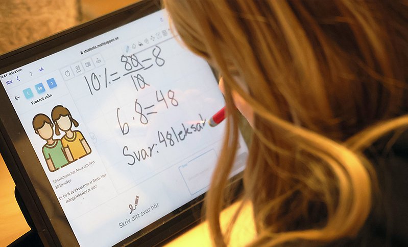 I Marias klassrum är matteappen Magma självklar - Pedagog Jönköping